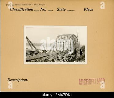 Missouri Toll Bridge. State: Missouri Stock Photo - Alamy