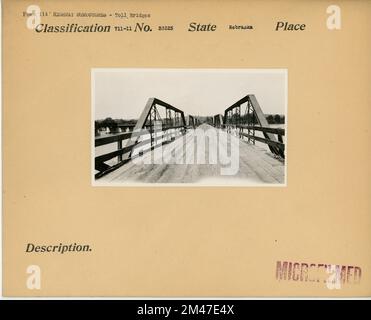 Nebraska Toll Bridge. State: Nebraska Stock Photo - Alamy