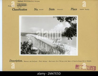 Federal Aid Project, Hurricane Deck Bridge Over Lake of the Ozarks ...