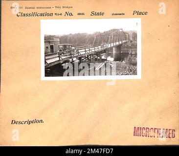 Toll Bridge in Wisconsin. State: Wisconsin Stock Photo - Alamy