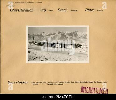 Swift River Bridge. Original caption: Swift River Bridge #407, Milepost ...