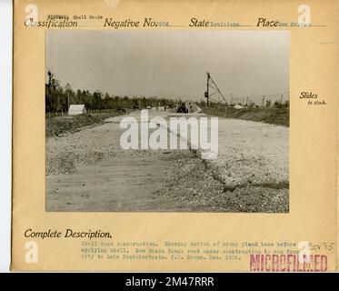 New Basin Canal Road. Original caption: New Basin Canal Road. State ...