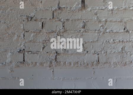 A brick wall covered with enamel as interior decor - unique textures ...