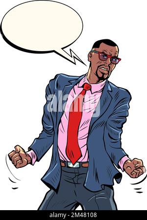 strong businessman powerful man, heroic leader pose, bodybuilding pose ...