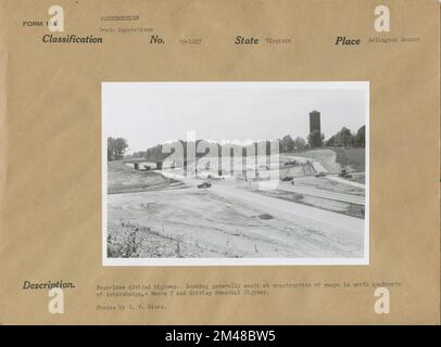 Four-lane Divided Highway. Original caption: Four-lane divided highway ...