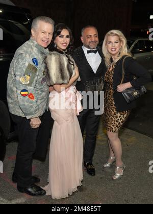 Tomaczek Bednarek, Mary Balleh, Elie Balleh and Shelli Stelmak attend ...