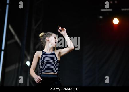 The Meadows -Marian Hill in concert Stock Photo - Alamy