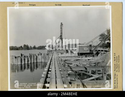 Back River Bridge, Maryland. Original caption: Back River Bridge ...