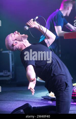 X Ambassadors in concert at a SXSW private day party Stock Photo - Alamy