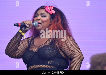 The Meadows - Lizzo in concert Stock Photo - Alamy