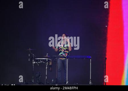 The Meadows - Big Wild in concert Stock Photo - Alamy