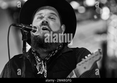 Panorama Music Festival - Nathaniel Rateliff in Concert Stock Photo - Alamy