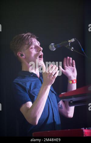 X Ambassadors in concert at a SXSW private day party Stock Photo - Alamy