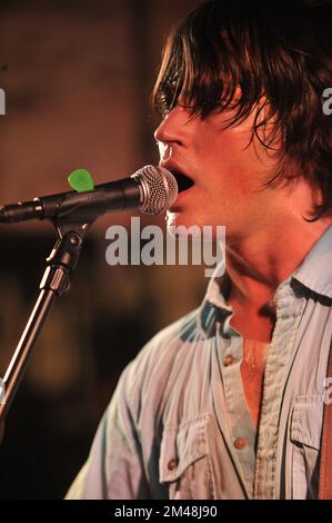SXSW - Rhett Miller in concert Stock Photo - Alamy