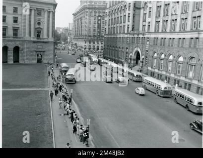 Bus Unloading and Storage Area, Partial Curb Loading Area For Suburban ...
