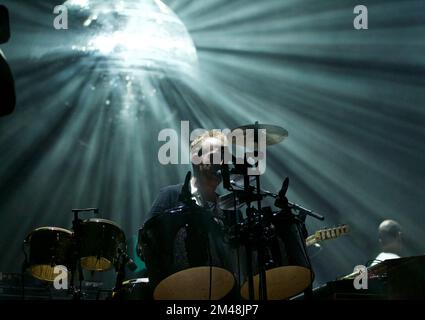 Panorama Music Festival - LCD Sound System in concert Stock Photo - Alamy