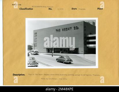 Hecht Company Parking Garage, Arlington, Virginia. Original caption ...