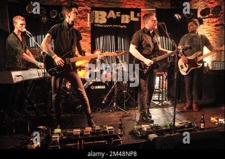 SXSW - Morning Parade in concert Stock Photo - Alamy