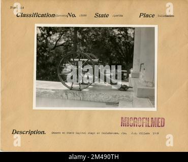 State Capitol at Tallahassee. Original caption: State Capitol at ...