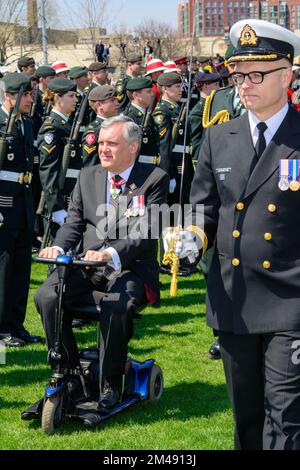 David Onley. The image was taken during the celebrations for the 200th ...