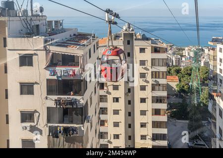 Jounieh Cable Car Beirut Lebanon Stock Photo - Alamy