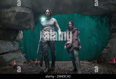 65, from left: Adam Driver, Ariana Greenblatt, 2023. © Sony Pictures ...
