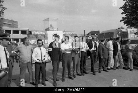 The neo-Nazi NPD also took part in the election campaign for the 1969 ...