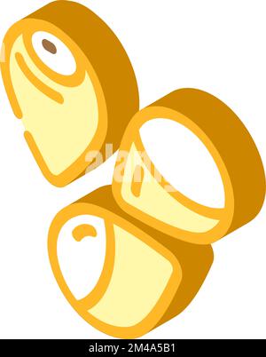 sorghum grain food isometric icon vector. sorghum grain food sign ...