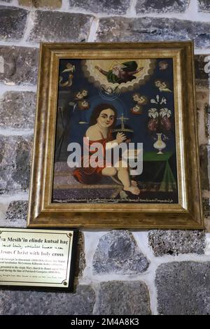 Diyarbakır, Turkey - October 24, 2020: Syriac Virgin Mary Church ...