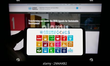 SDG - Sustainable Development Goals. Business Technology concept Stock ...