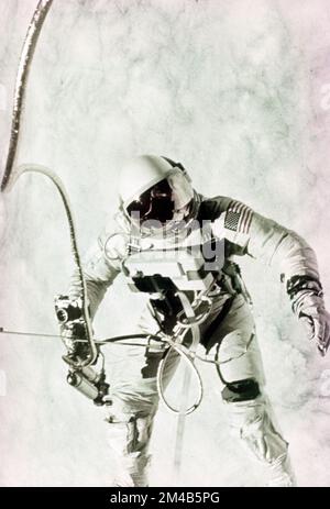 NASA Astronaut Ed White first American Space Walker Stock Photo - Alamy