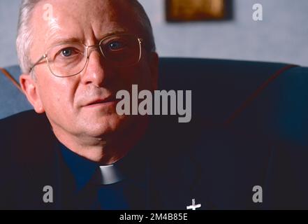 Italian catholic archbishop Ennio Antonelli, General President of CEI ...
