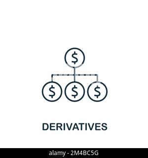 Equity Derivatives icon. Monochrome simple Policy icon for templates ...