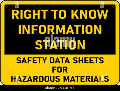 MSDS ( Material Safety Data Sheet ) label or stamp on white background ...