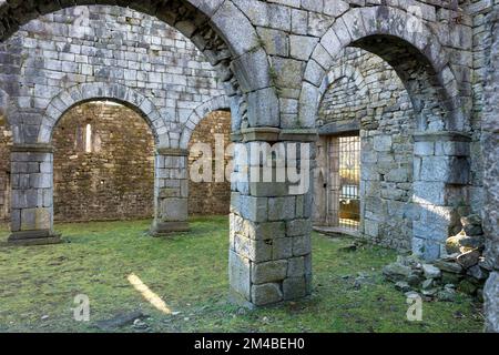 st. martin church ruins, gattico veruno, italy Stock Photo - Alamy