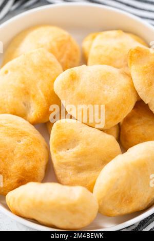 Homemade naan dippers Stock Photo - Alamy