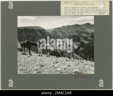 Foresters at Work - Montana. Photographs Relating to National Forests ...