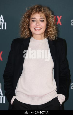 Rome, Italy 20th December 2022, Ilaria Castiglioni , Valeria Golino ...