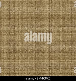 Burlap woven cloth seamless cottagecore country pattern. Old tissue ...