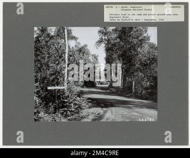 Roads - Minnesota. Photographs Relating to National Forests, Resource ...