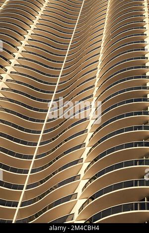 detailed curved wavy building background. skyscraper modern city. city ...
