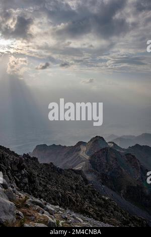 Saudi Arabia, Mecca, Taif, Aerial view of Al Hada Road Stock Photo - Alamy