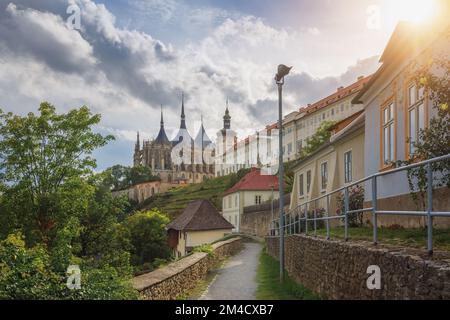 Jesuit College and Cathedral of St. Barbara - Kutna Hora, Czech ...