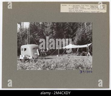 Forest Fire Camps - Washington. Photographs Relating to National ...