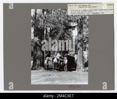 Transportation to Fires - California. Photographs Relating to National ...