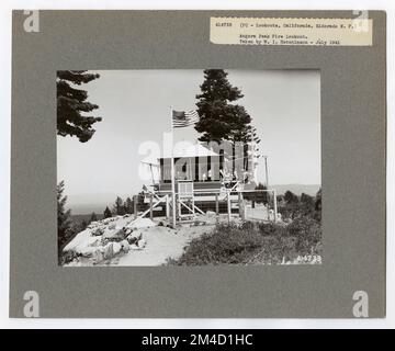Fire Control: Lookouts - California. Photographs Relating to National ...