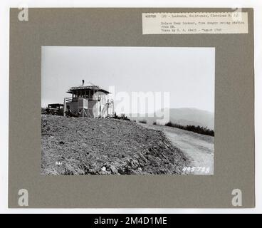 Fire Control: Lookouts - California. Photographs Relating to National ...