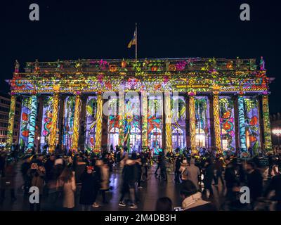 The Opera National de Bordeaux illuminated at night Stock Photo - Alamy