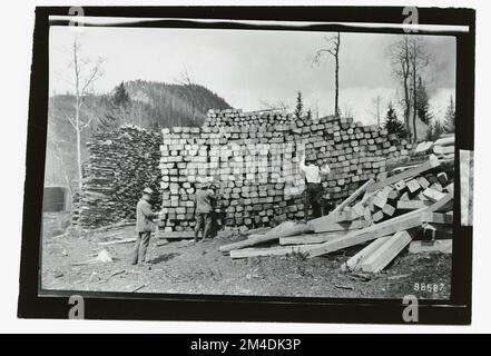 Miscellaneous Wood Products - Ties. Photographs Relating to National ...