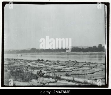 Log Transportation: Rafts/ Rafting. Photographs Relating to National ...